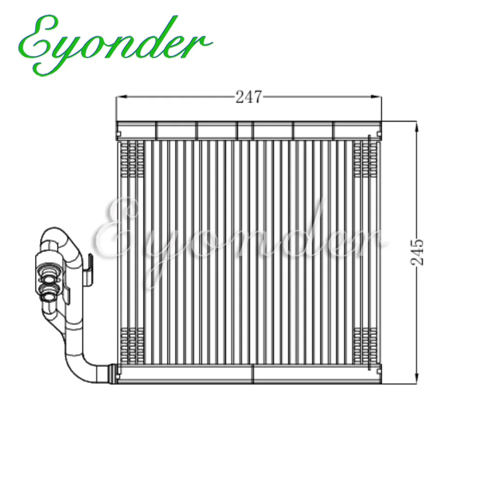 AC-A-C-Air-Conditioning-Evaporator-COOLING-Core-COIL-for-KIA-FRONTIER ...