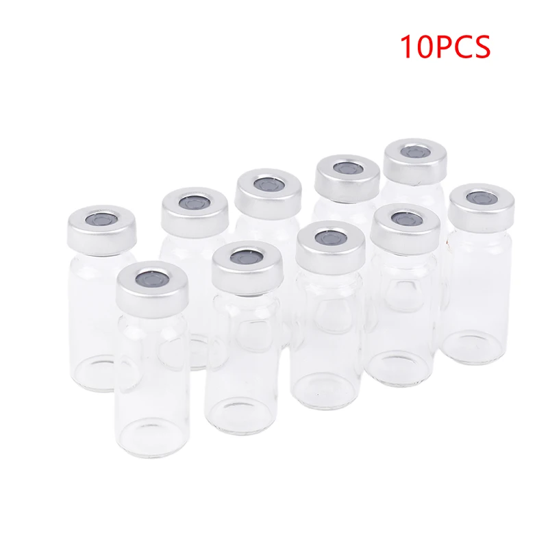 10-Pack-5-10-20ml-Sealed-Sample-Vials-Transparent-Glass-Vials-With-Self ...