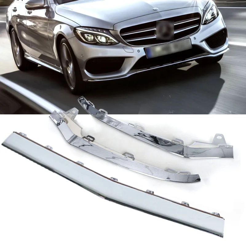 Front-Bumper-Lower-Lip-Trim-For-Mercedes-Benz-E-Class-W212-E350-2014 ...