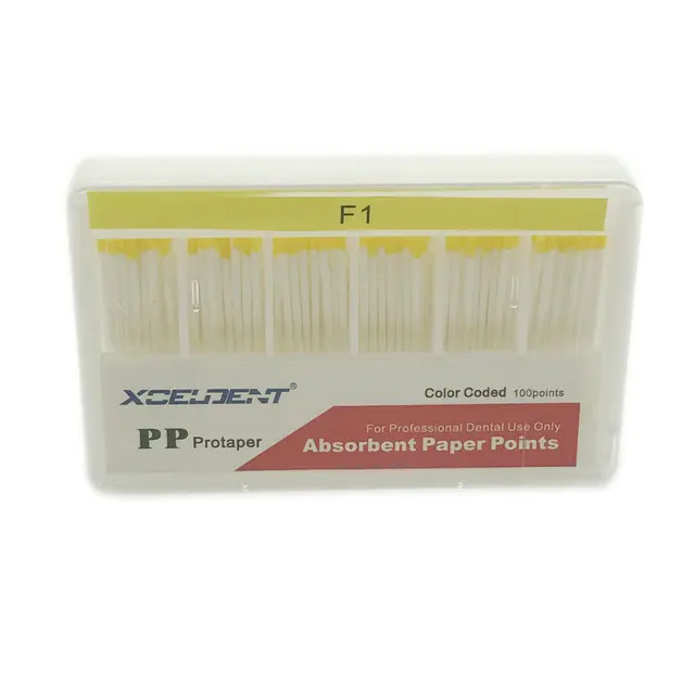 1 Box Dental Absorbent Paper Points for Files Dental Materials Root ...