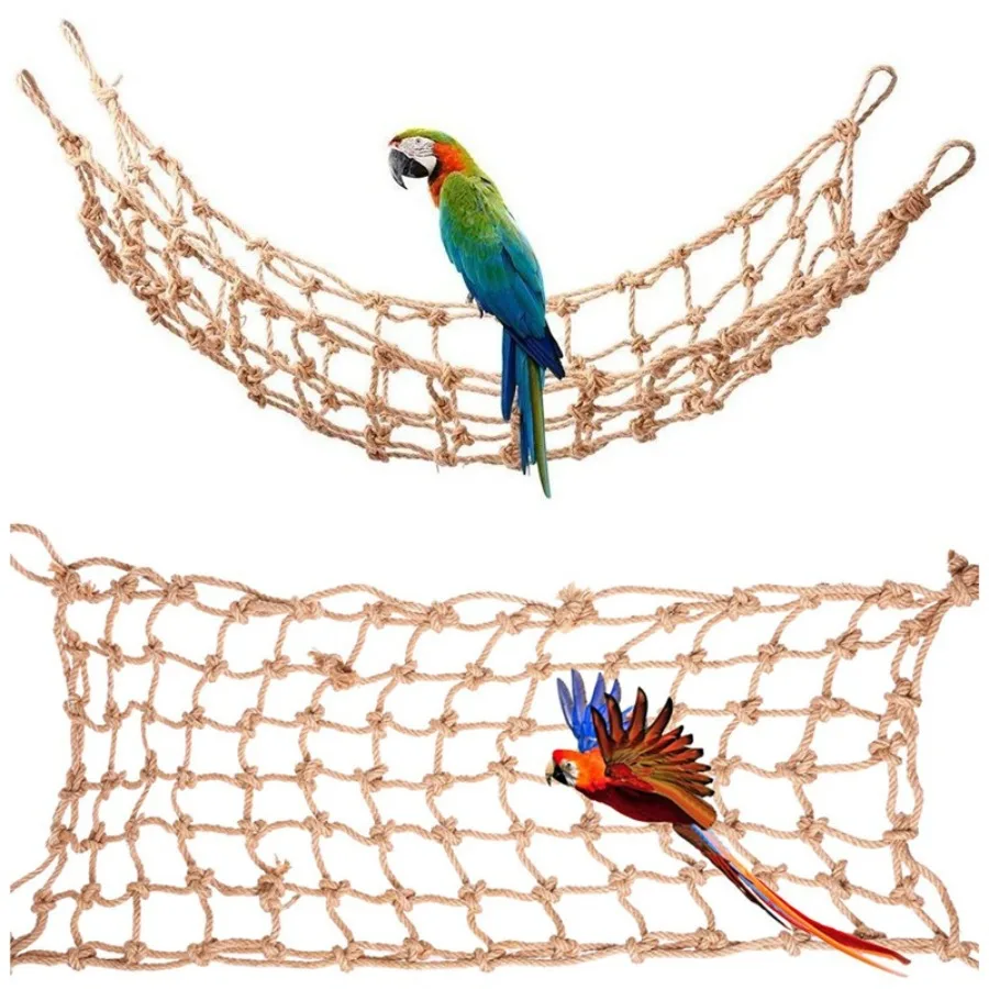 10Pcs-Parrot-Climbing-Net-Bird-Toy-Swing-Rope-Net-Bird-Stand-Net ...