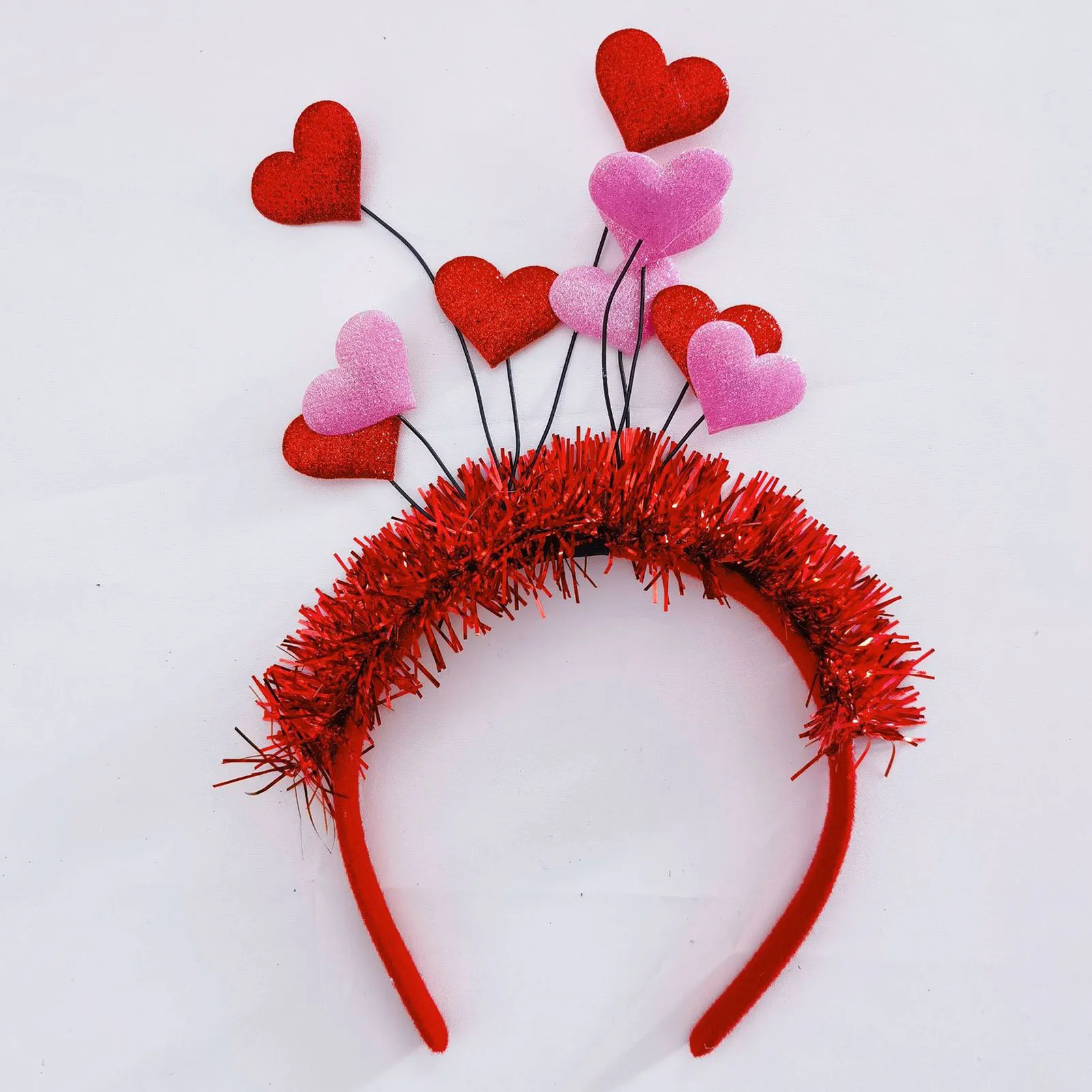 Woman Headband with Heart Lightweight Creative Headwear Hair Hoops for ...