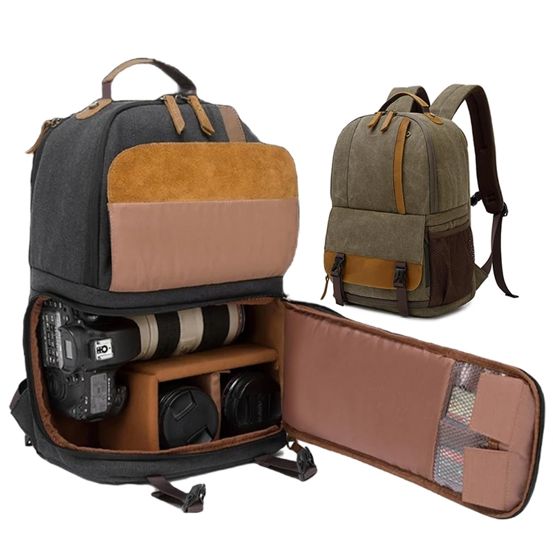 Camera-Backpacks-for-Photographers-Hiking-Waterproof-Large-Capacity-Bag ...