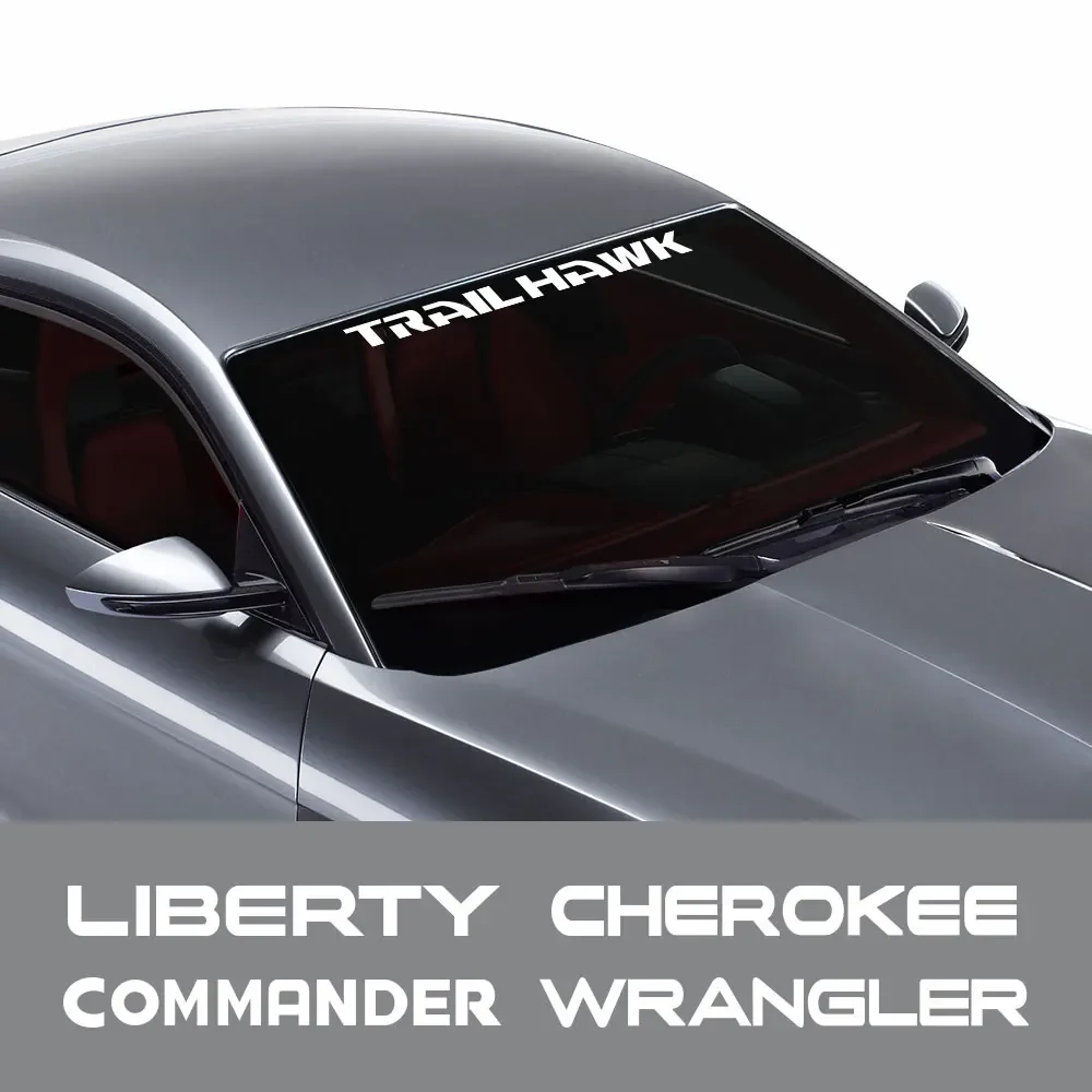 Car-Front-Rear-Windshield-Sticker-For-JEEP-Cherokee-Commander-Compass ...