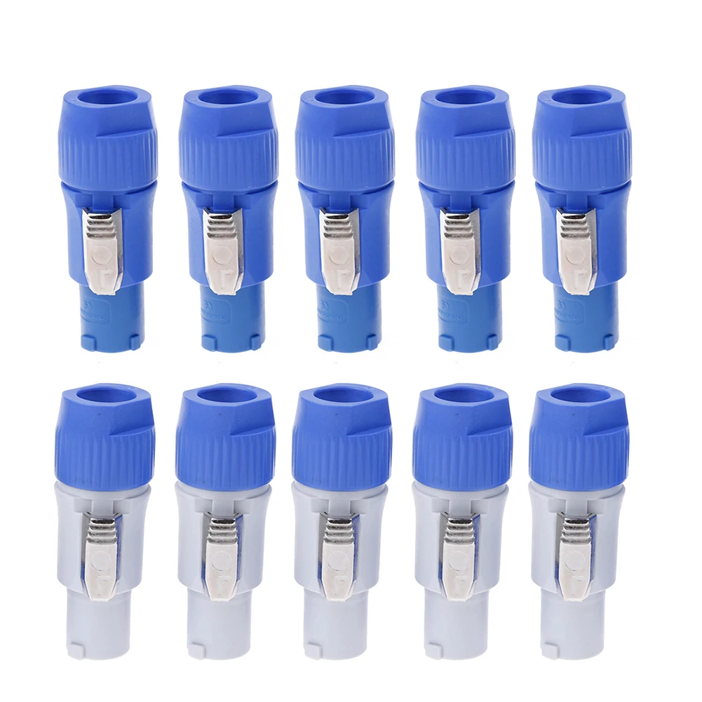 10PCS-Powercon-Connector-Male-Plug-3-Pin-Speaker-Plug-3-Pin-Male-Power ...
