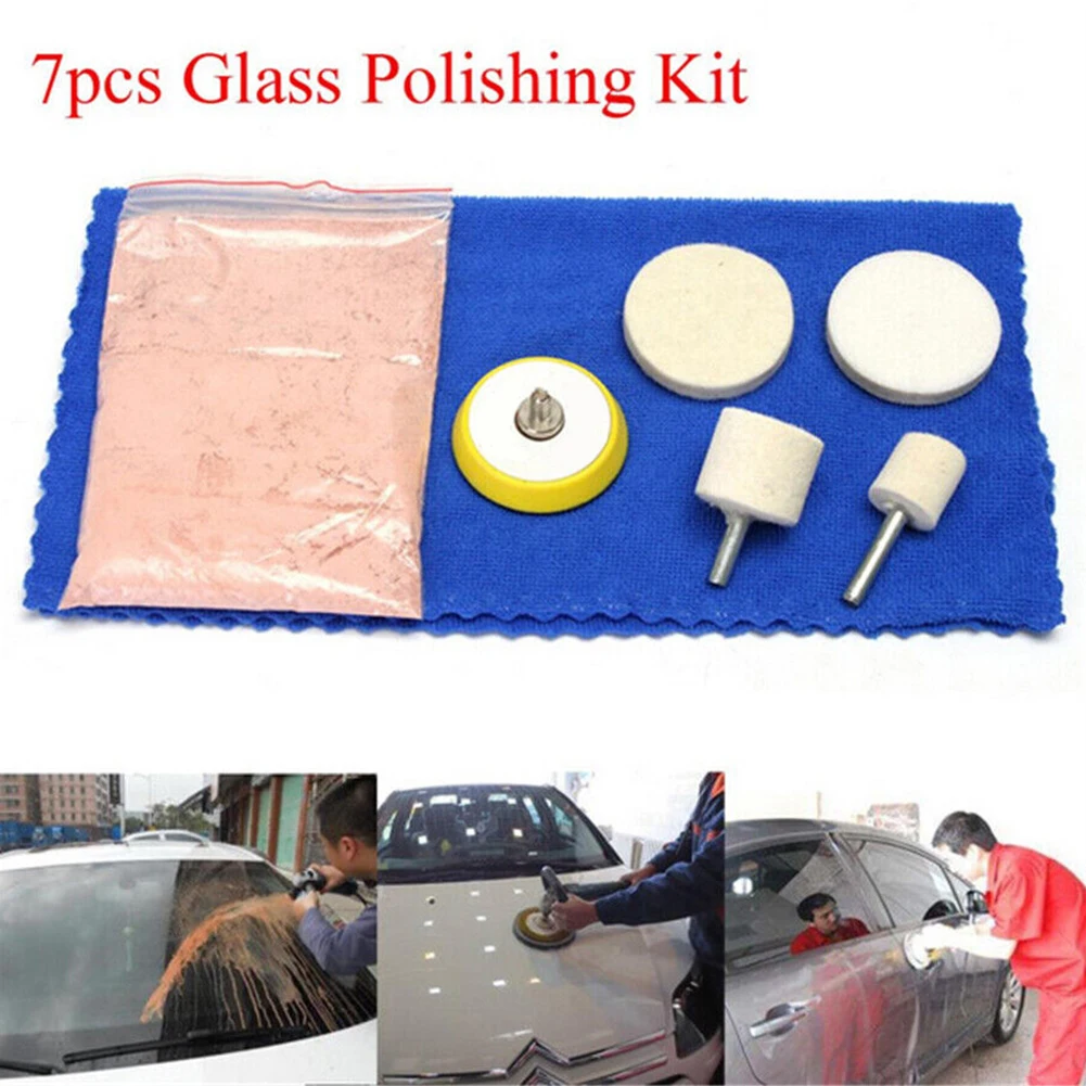 7pcs-Windshield-Glass-Polishing-Kit-Car-Windscreen-Scratch-Remover-50g ...