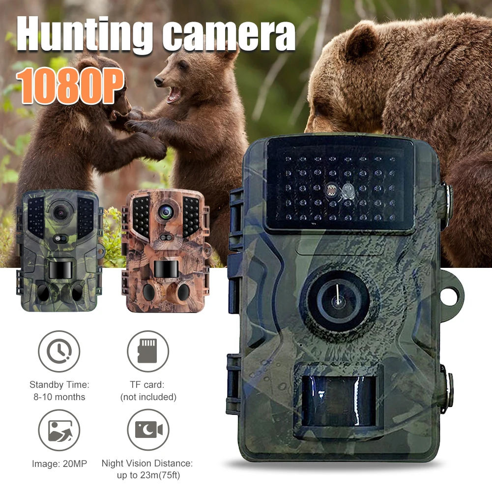 20MP-1080P-Wildlife-Hunting-Trail-Camera-Waterproof-Infrared-Night ...