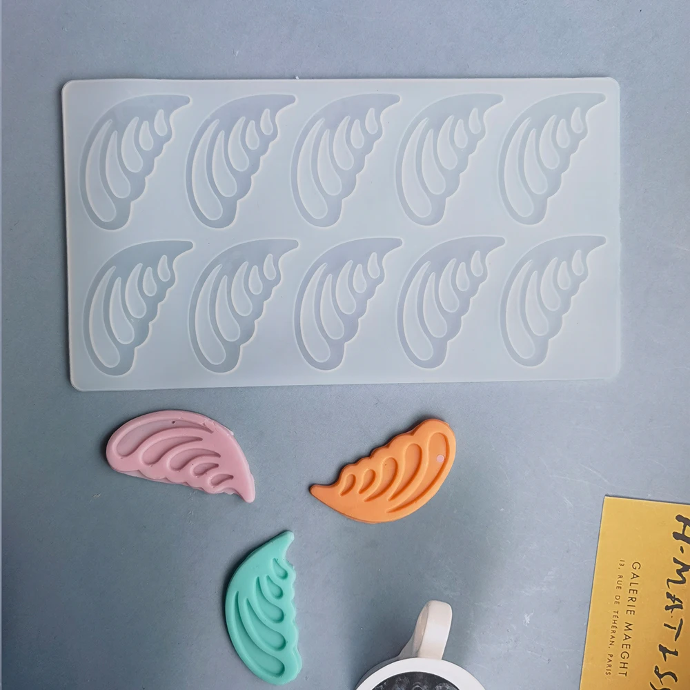 실리콘 닭 날개 퐁당 금형 초콜릿 금형, 케이크 과자 장식 베이킹 검 페이스트 금형 장식 설탕 레이스 베일| | - AliExpress