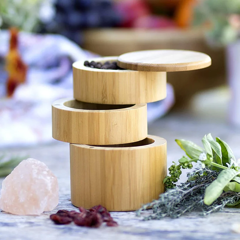 3-Tier-Bamboo-Wood-Container-Kitchen-Divided-Spice-Holder-Salt-and ...
