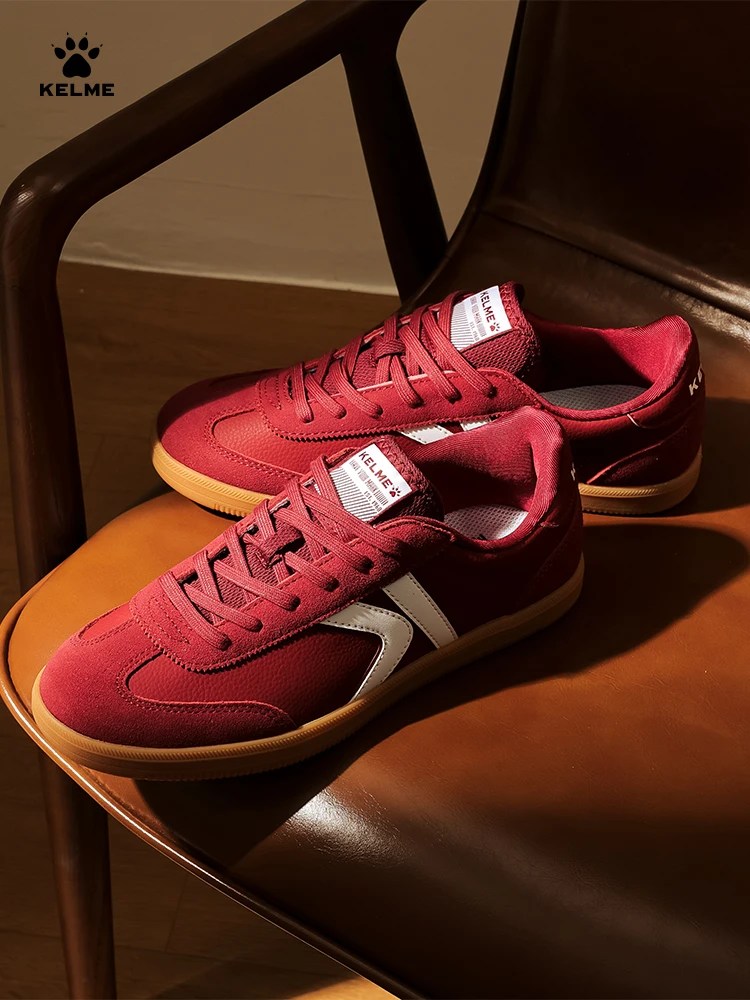 Kelme German Training Shoes Lightweight Retro Sneakers Comfortable ...