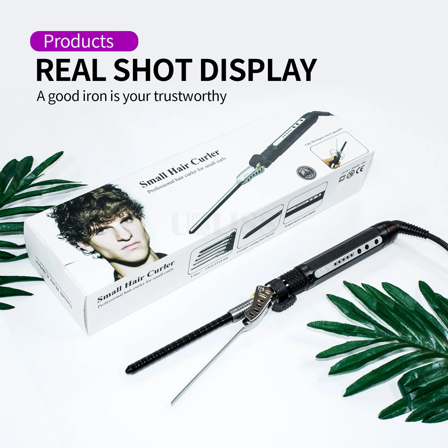 7mm-Thin-Curling-Iron-Hair-Curler-Small-Barrel-Skinny-Hair-Curling-Wand ...