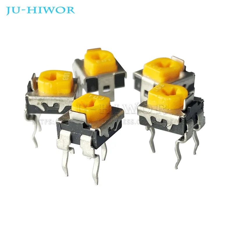 20pcs-WH06-2C-Trimmer-Potentiometer-Variable-Resistors-Horizontal-Type ...