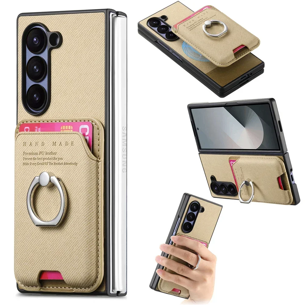 Detachable Magnetic Leather Wallet with Card Holder Phone Case for ...