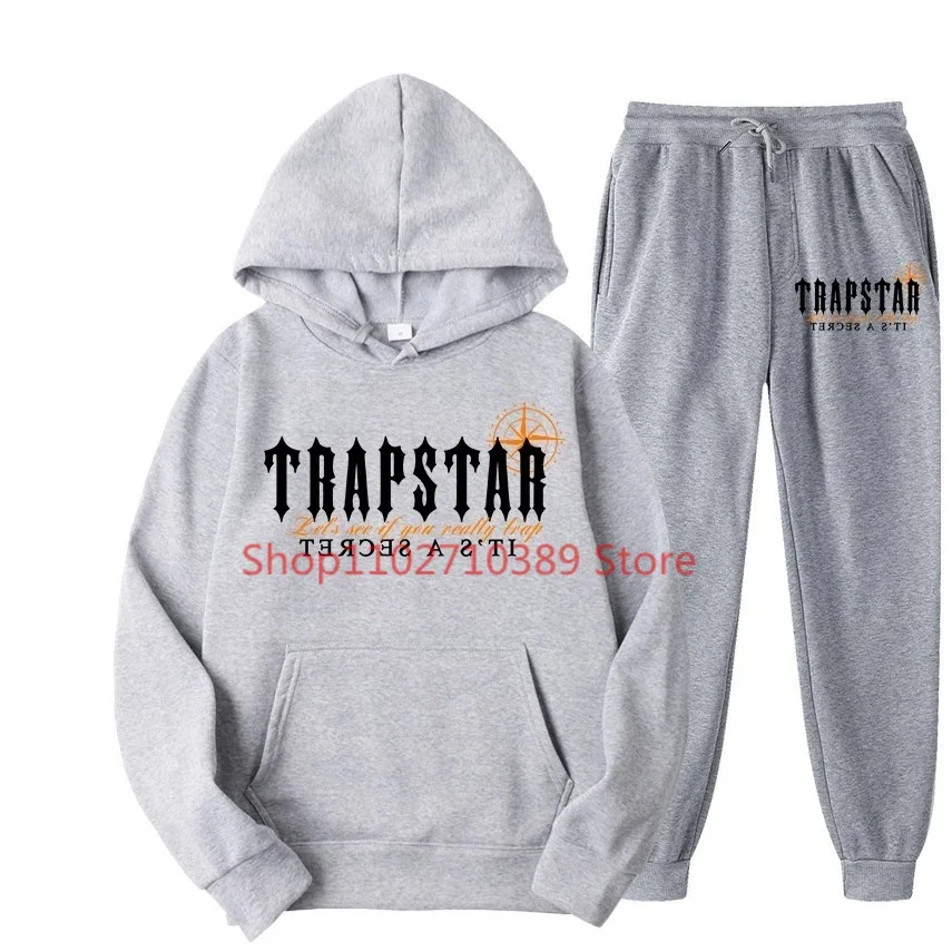 Trapstar define casual solto manga longa terno dos homens de londres ...