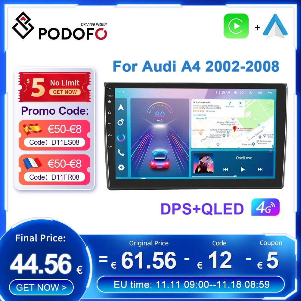 Podofo-AI-Voice-Android-Carplay-R-dio-de-carro-para-Audi-A4-2002-2008-2din-Android.jpg