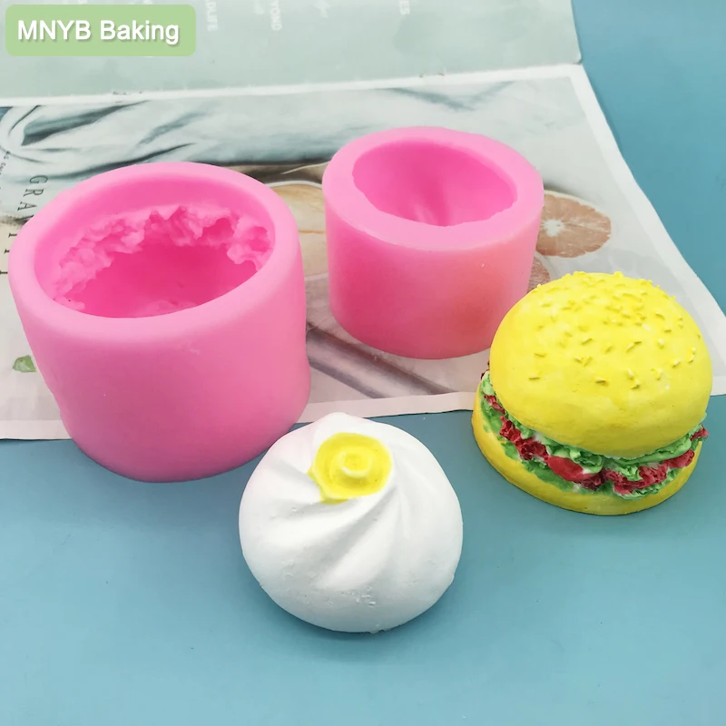 Hamburg-Dim-Sum-Food-Modeling-Silicone-Mold-Cute-Design-Modeling ...