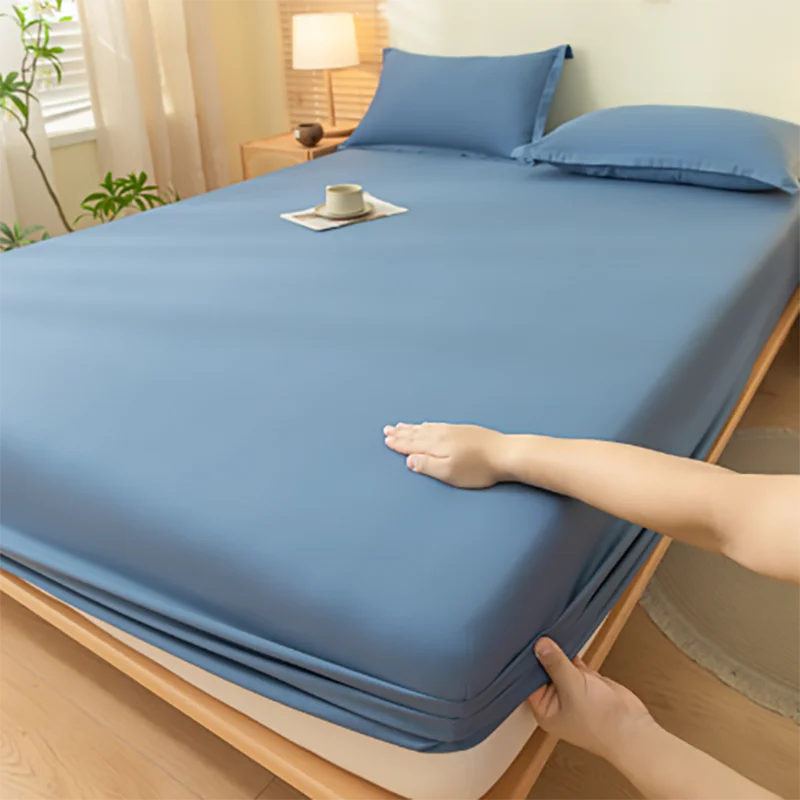 Waterproof Mattress Covers Protector Adjustable Bed Fitted Sheets With ...