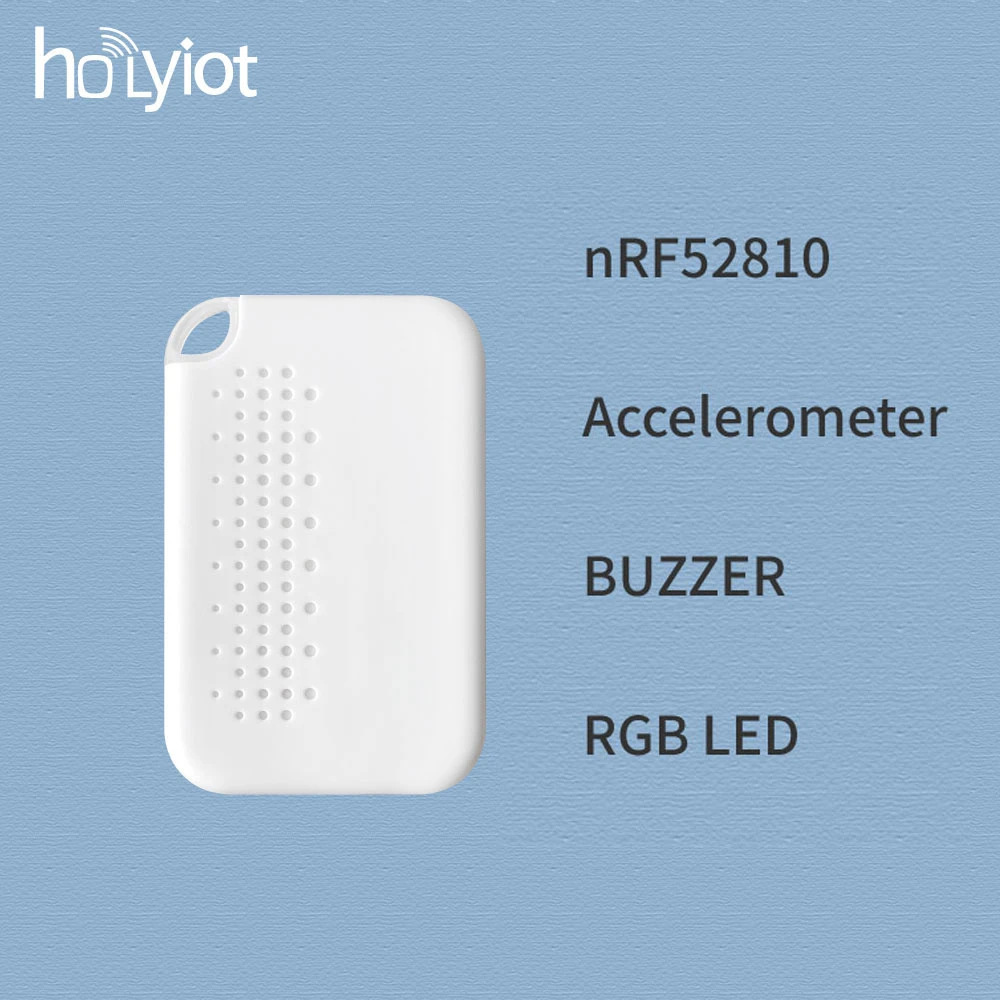 Holyiot Nrf52810 Ble Beacon Tag Accelerometer Sensor With Buzzer ...