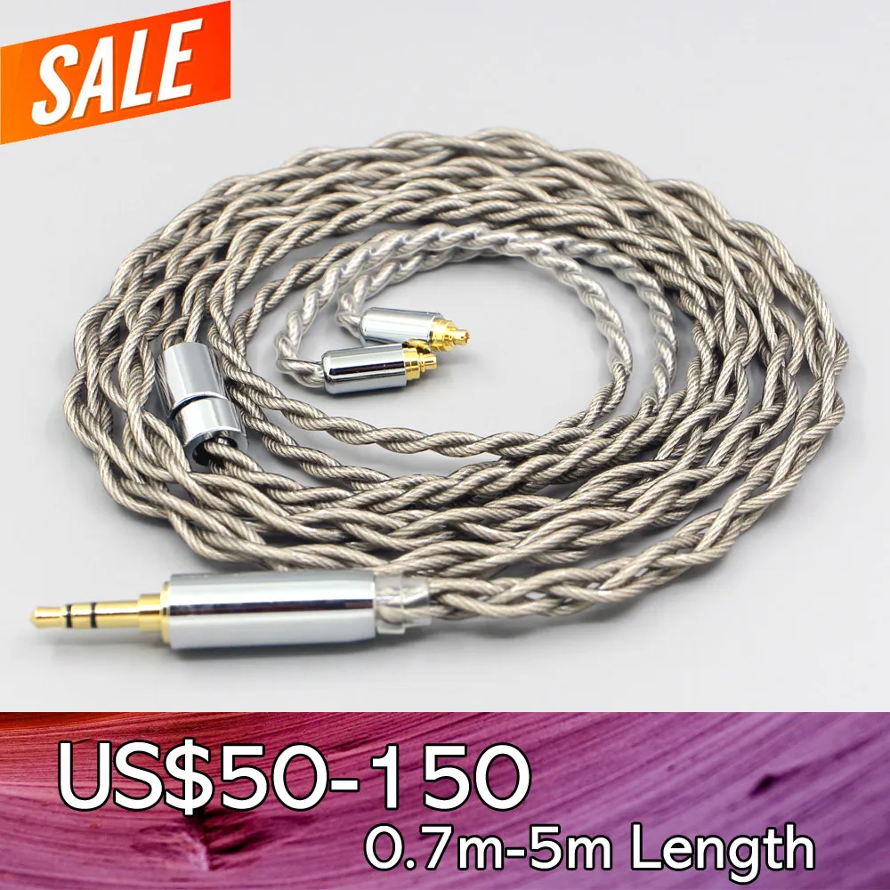 99% 순은 + 그래핀 은 도금 실드 이어폰 케이블, MMCX 젠하이저 ie200 IE300 IE900 IE600 이어폰용| | - AliExpress