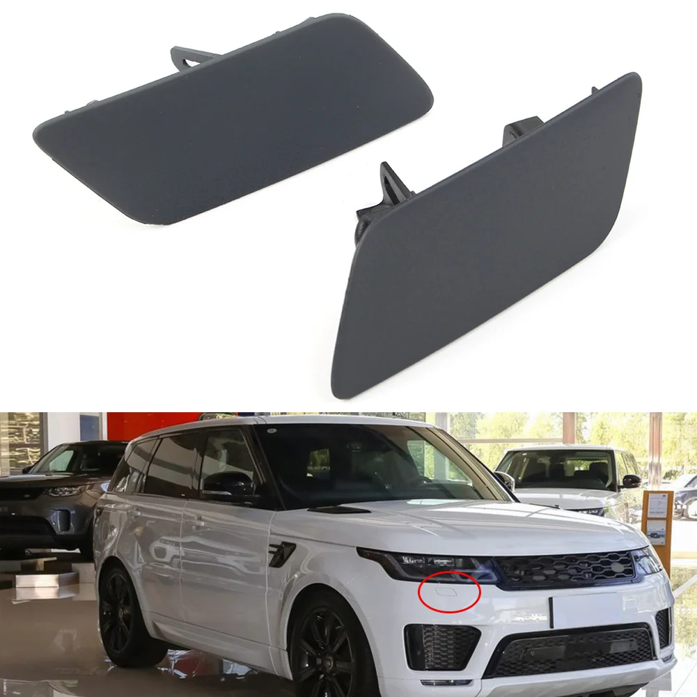 1Pair-Car-Front-Bumper-Headlight-Headlamp-Washer-Cover-Cap-For-Land ...