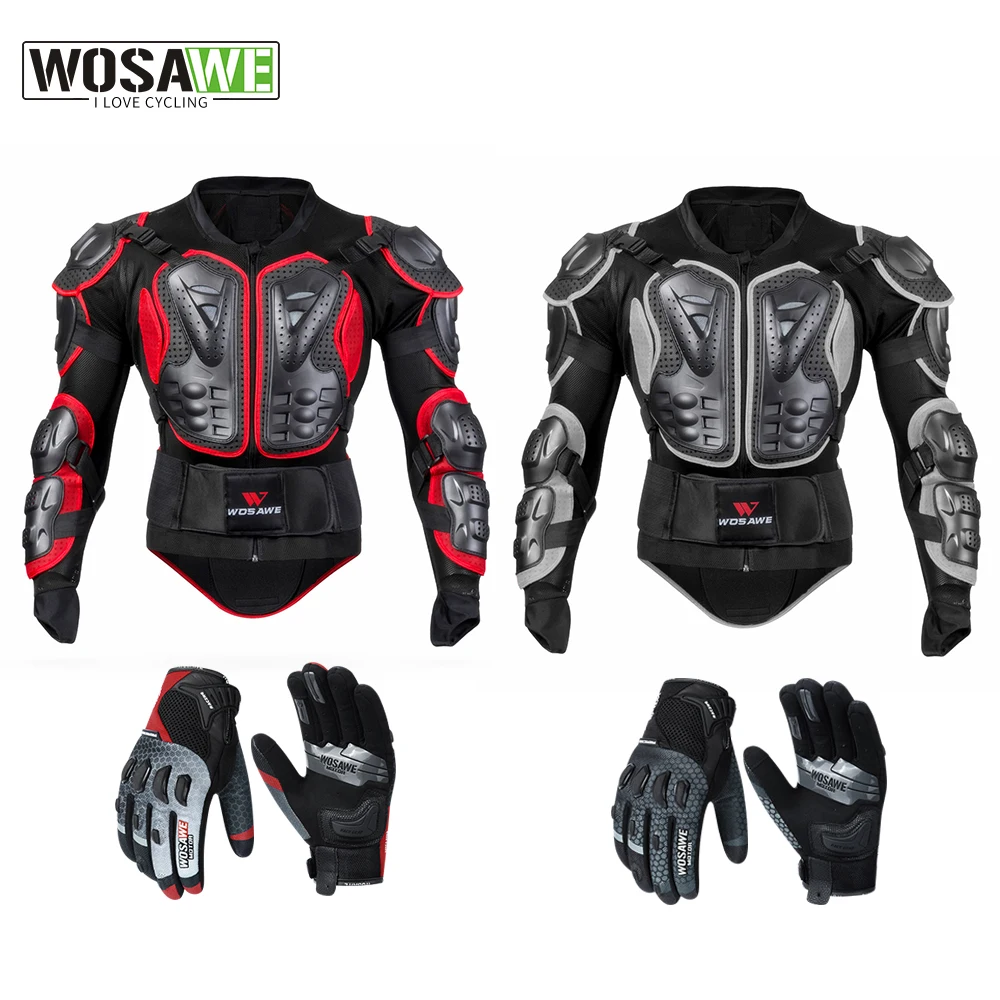 WOSAWE-Motorcycle-Protector-Motocross-Full-Body-Armor-Moto-Jacket ...