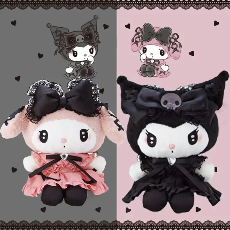Kawali-Sanrioed-Dark-Maid-Kuromi-Lace-Plush-Keyring-Melody-Pendent ...