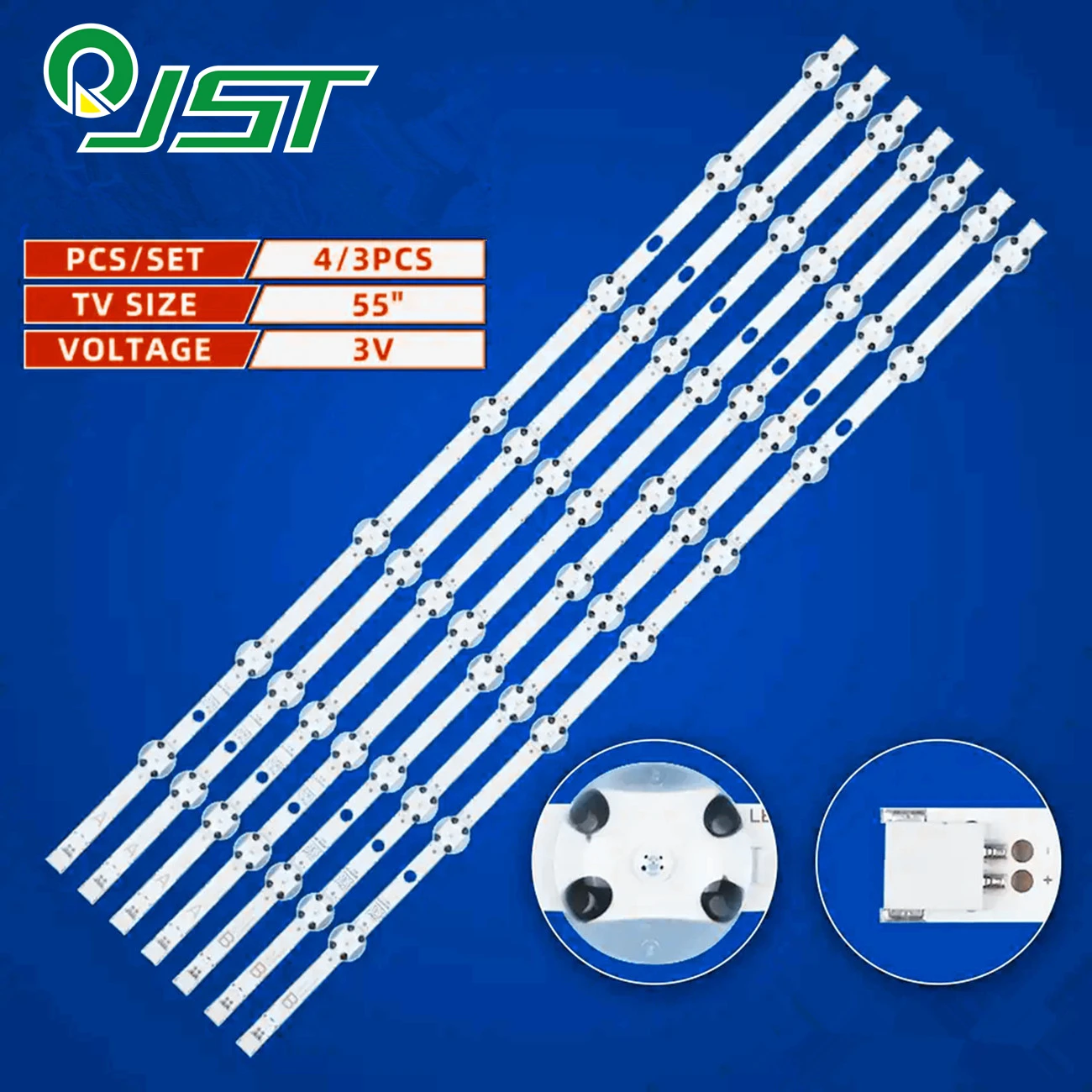 7pcs-LED-55U6663DB-55U6763DB-55U5766DB-LT-55C760-LT-55C860-LT-55C870 ...