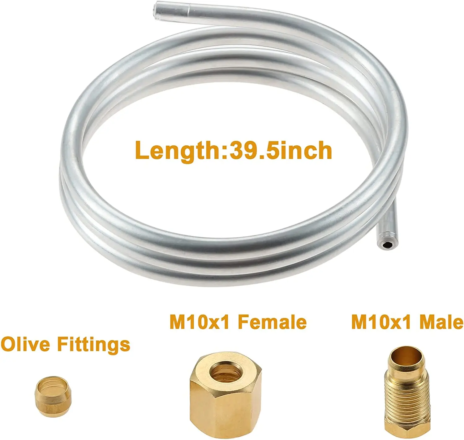 1-4-39-inch-Pilot-Burner-Tube-Pipe-Assembly-Compression-Olive-Fittings ...