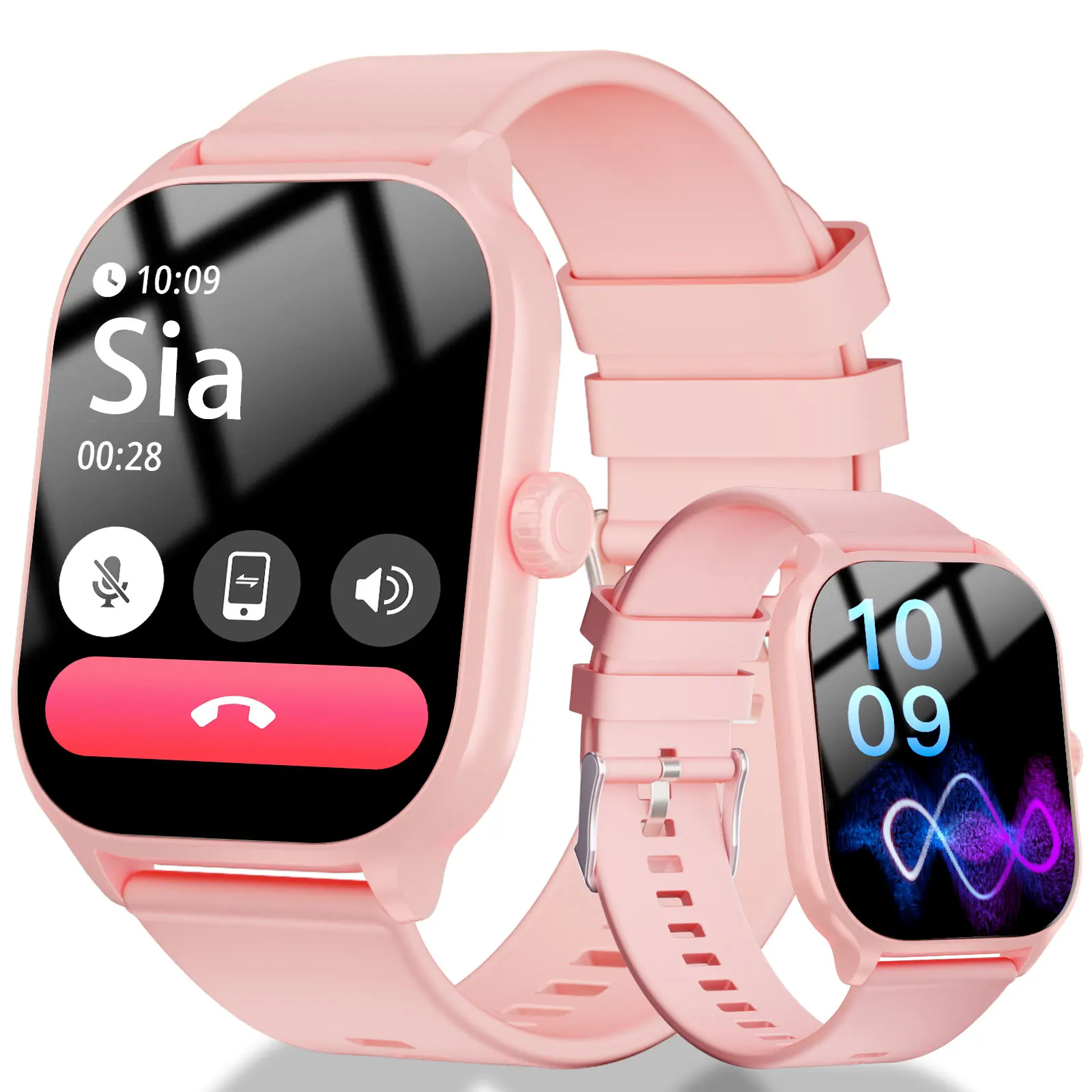 Smartwatch, Wireless Calling/Dialling, Call Alert & Rejection, Short ...