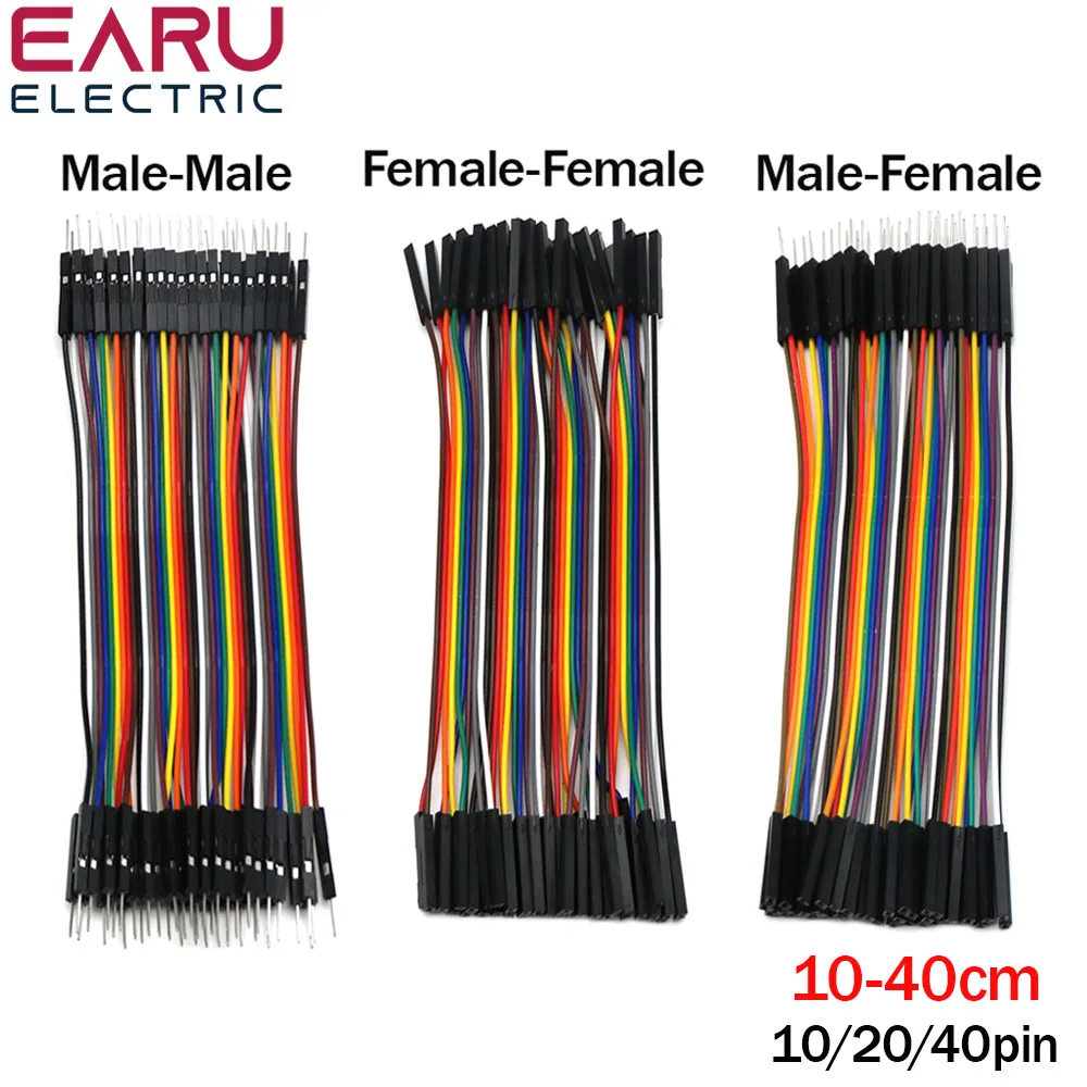 40PIN Cable Dupont Line 10cm 20cm 30cm Male to Male Female to Female ...