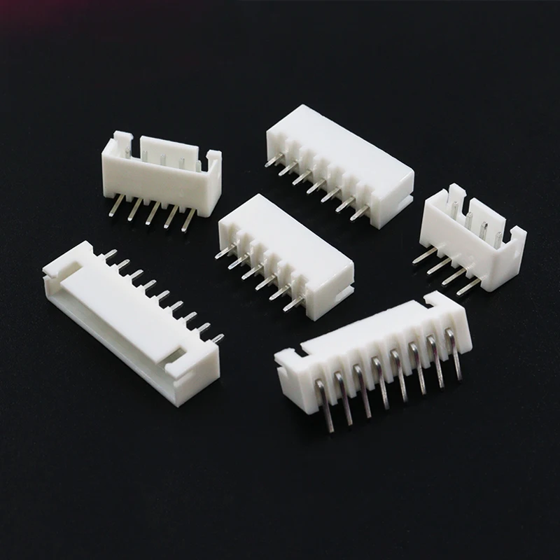 50PCS/Lot XH2.54 Header Connector Straight Pin Angled Pin 2P 3P 4P 5P 6Pin 8P 10P 12P 2.54mm ...