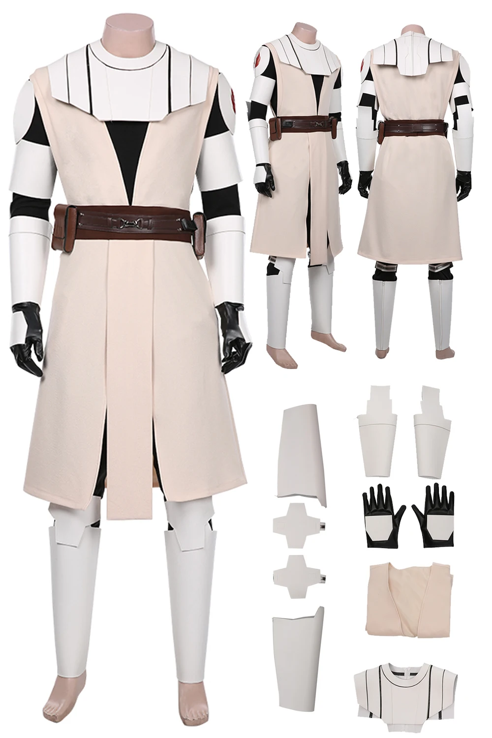 Costume-de-Cosplay-Obi-Wan-pour-Homme-Adulte-Uniforme-de-Jeu-de-Film-de ...