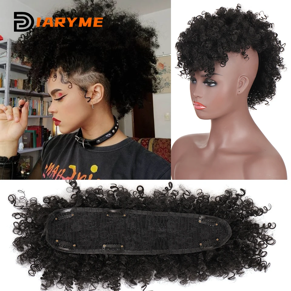 Mohawk Updo Natural Hair