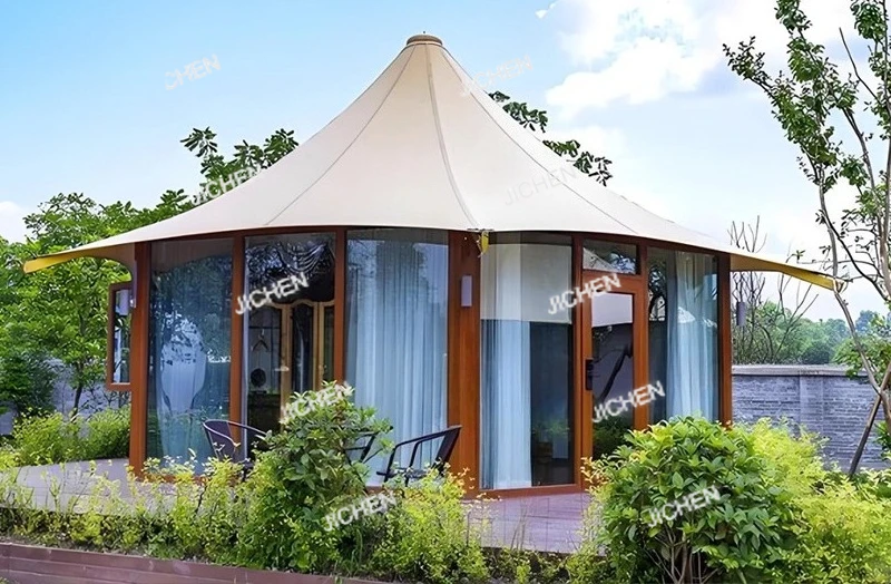 Outdoor Wild Luxury Hotel Tent B & B Scenic Area Resort Spire Single ...