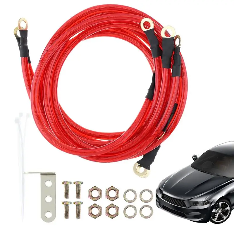 Grounding-Wire-Kit-for-HKS-Universal-5-Point-Car-Earth-Ground-Cables ...