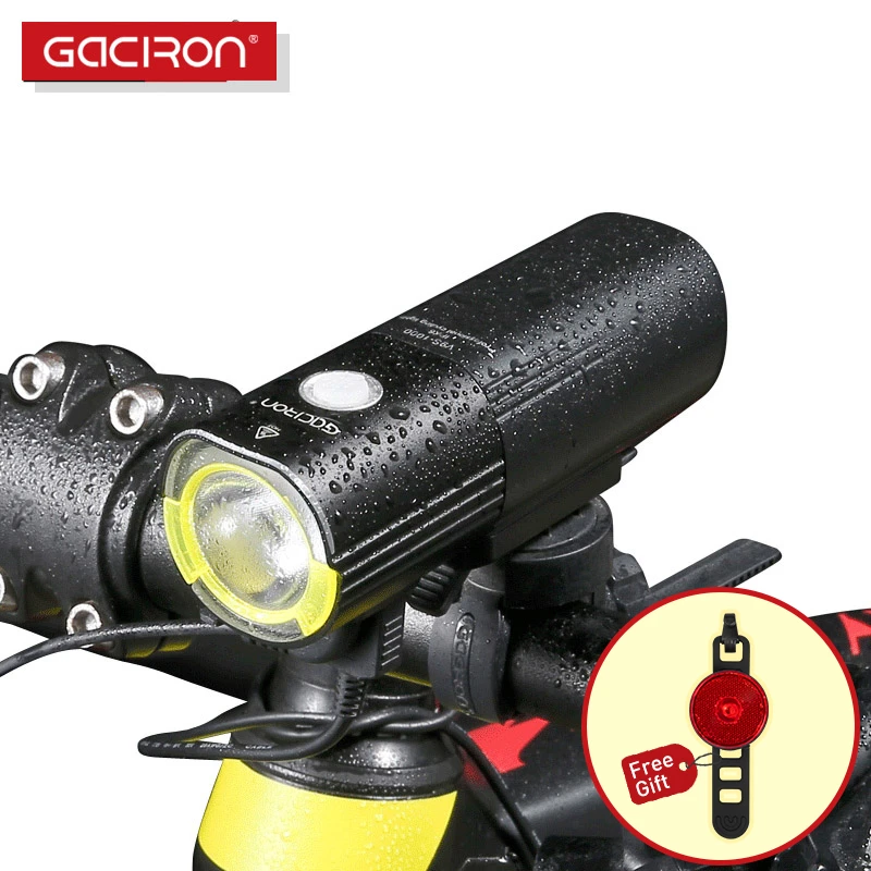 Gaciron Bicycle Front Light | Ipx6 Gaciron Bicycle Light | Gaciron ...
