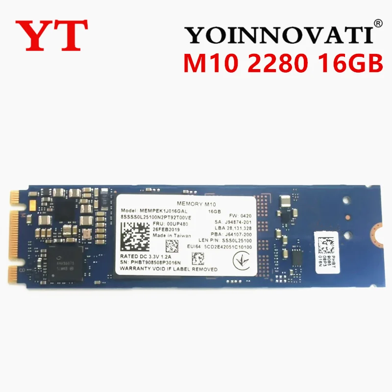 オリジナル M10 M.2 2280 SSD 64 ギガバイト 32 ギガバイト 16 ギガバイト PCIe M.2 2242 3.0 3D ...