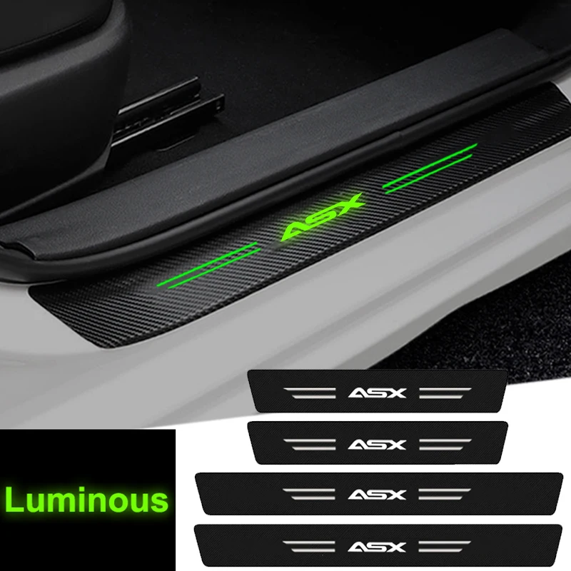 Car-Threshold-Badge-Adesivos-para-Mitsubishi-ASX-Luminous-Door-Sill ...