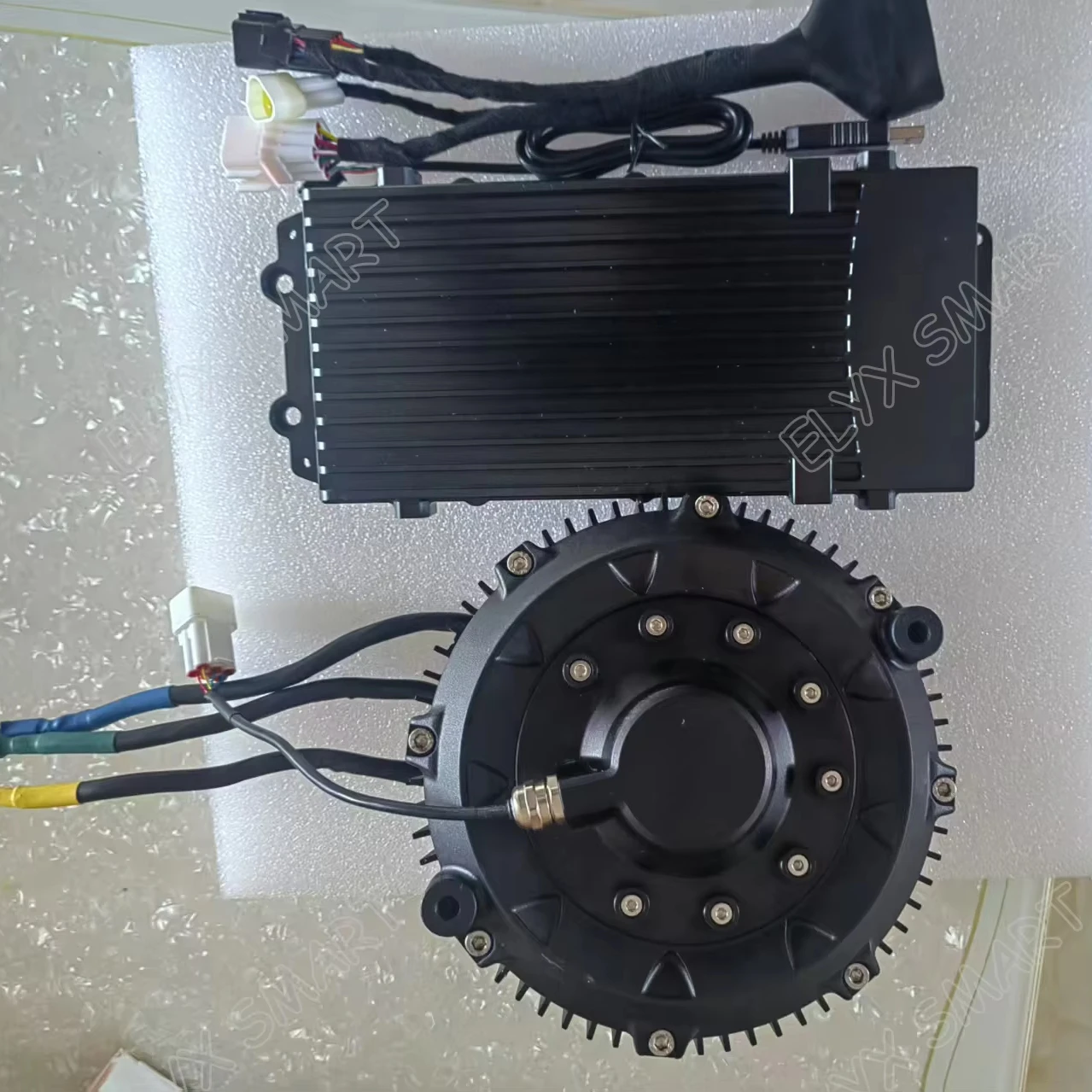 72V 60V Suron Light Bee Motor Parts 10KW Sutton Motor 500A Controller ...
