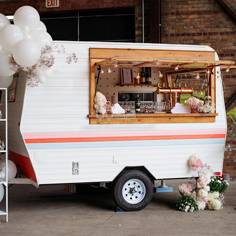 New-Design-Vintage-Food-Truck-Candy-Dessert-Cart-Coffee-Van-Concession ...
