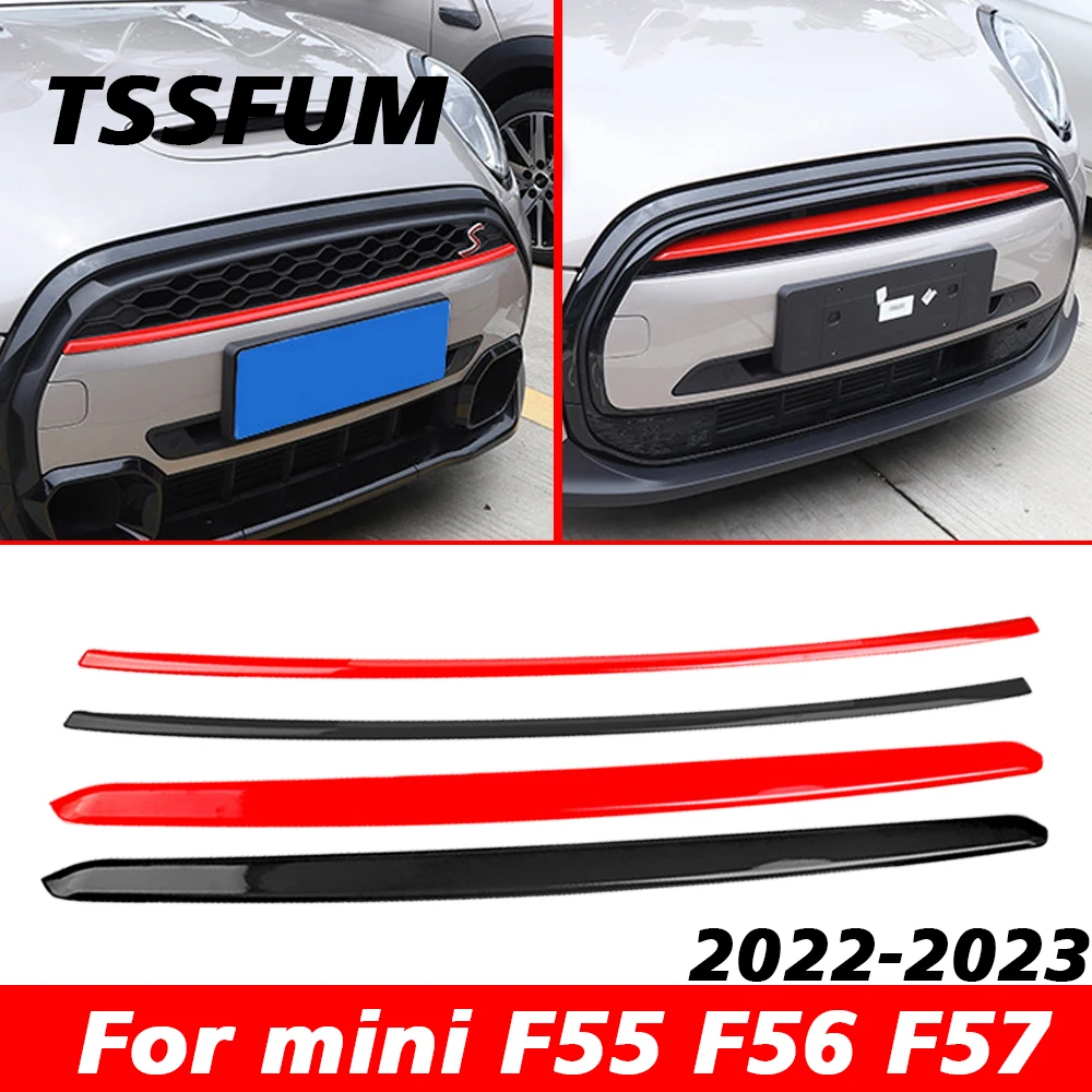 For-Mini-Cooper-s-JCW-F55-F56-F57-2020-2023-Front-Bumper-Grilles-Car ...