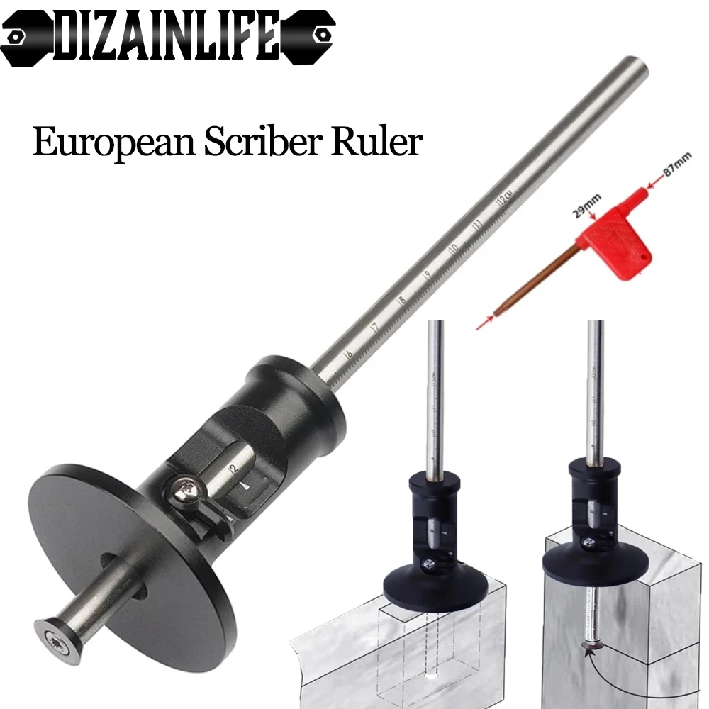 High-precision-European-Scriber-Ruler-Blade-Scribing-Tools-Carpentry ...