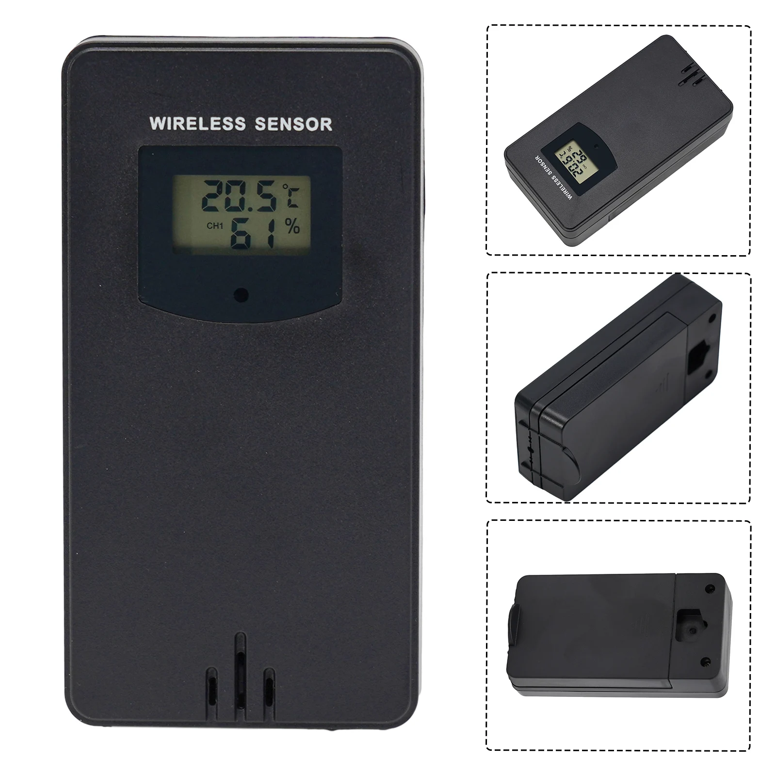 1pc-Wireless-Outdoor-Sensor-Indoor-Transmitter-Temperature-Humidity ...