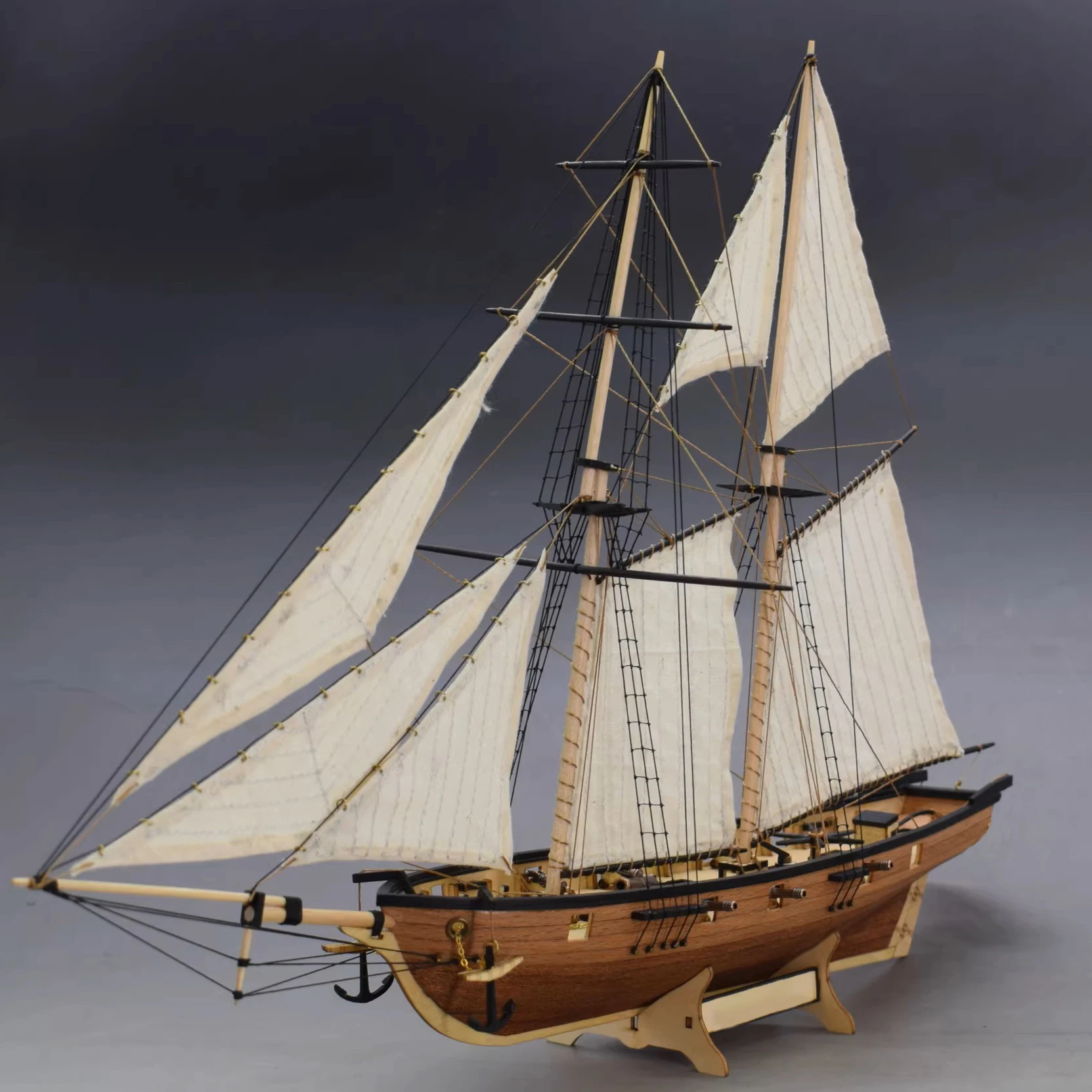 Halcon Ship Model building Kit length 15.55” width 5.31” High 11.81 ...