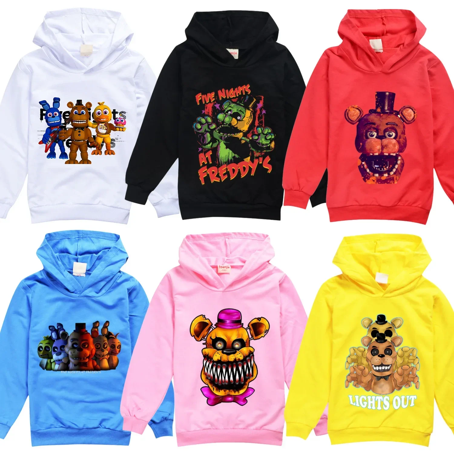 Sudadera-con-capucha-fina-FNAF-para-ni-os-ropa-de-Anime-de-Freddy-s ...