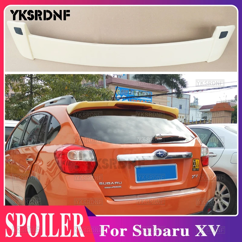 For Subaru XV 2009 2016 High quality ABS Plastic Rear Roof Spoiler Wing ...
