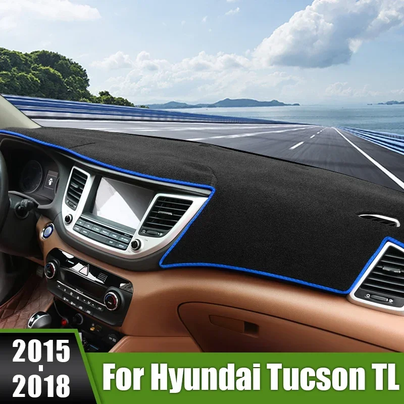 For-Hyundai-Tucson-TL-2015-2016-2017-2018-Car-Dashboard-Cover-Avoid ...