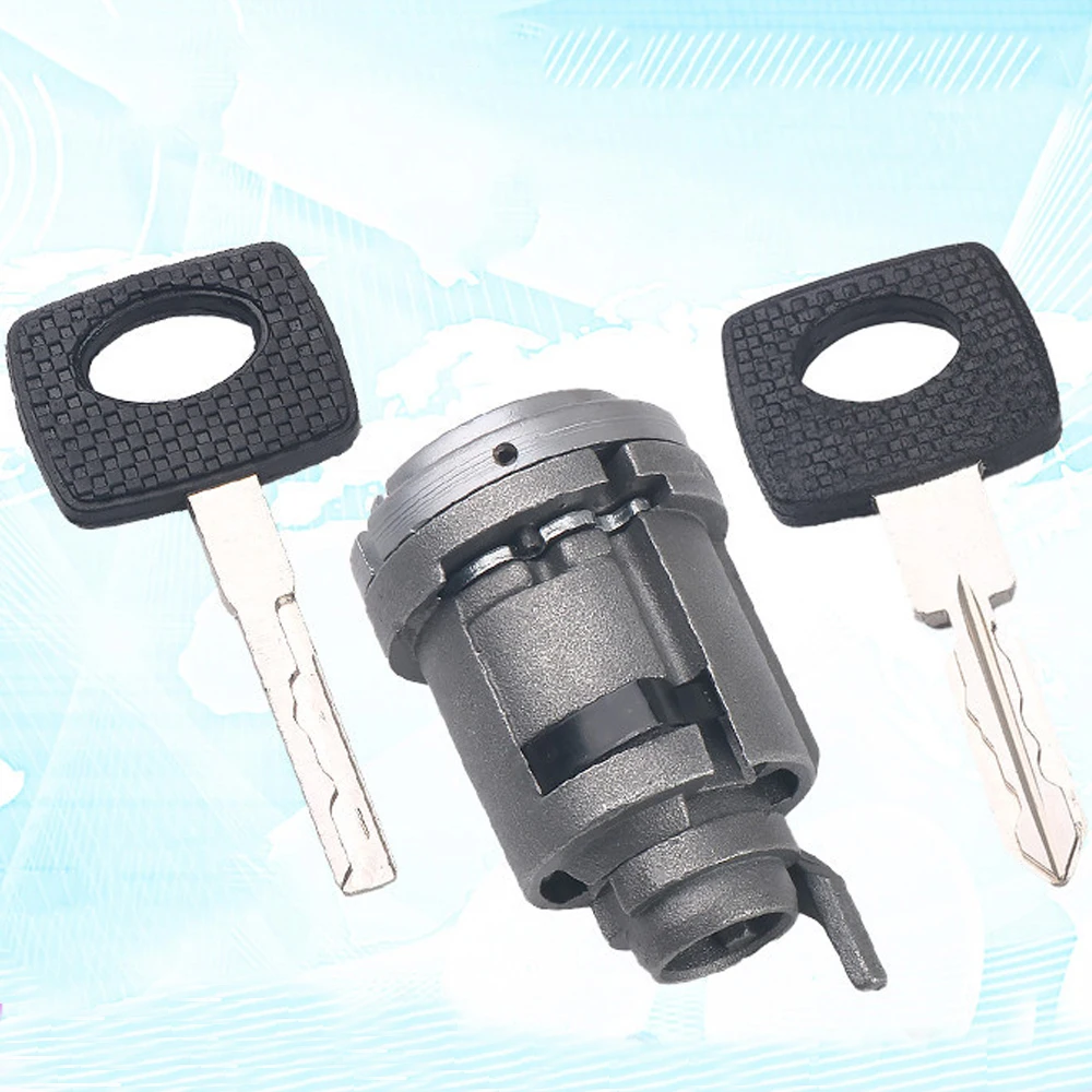 JMCKJ-Car-Ignition-Lock-Cylinder-Lock-with-2-Keys-for-Mercedes-Benz ...
