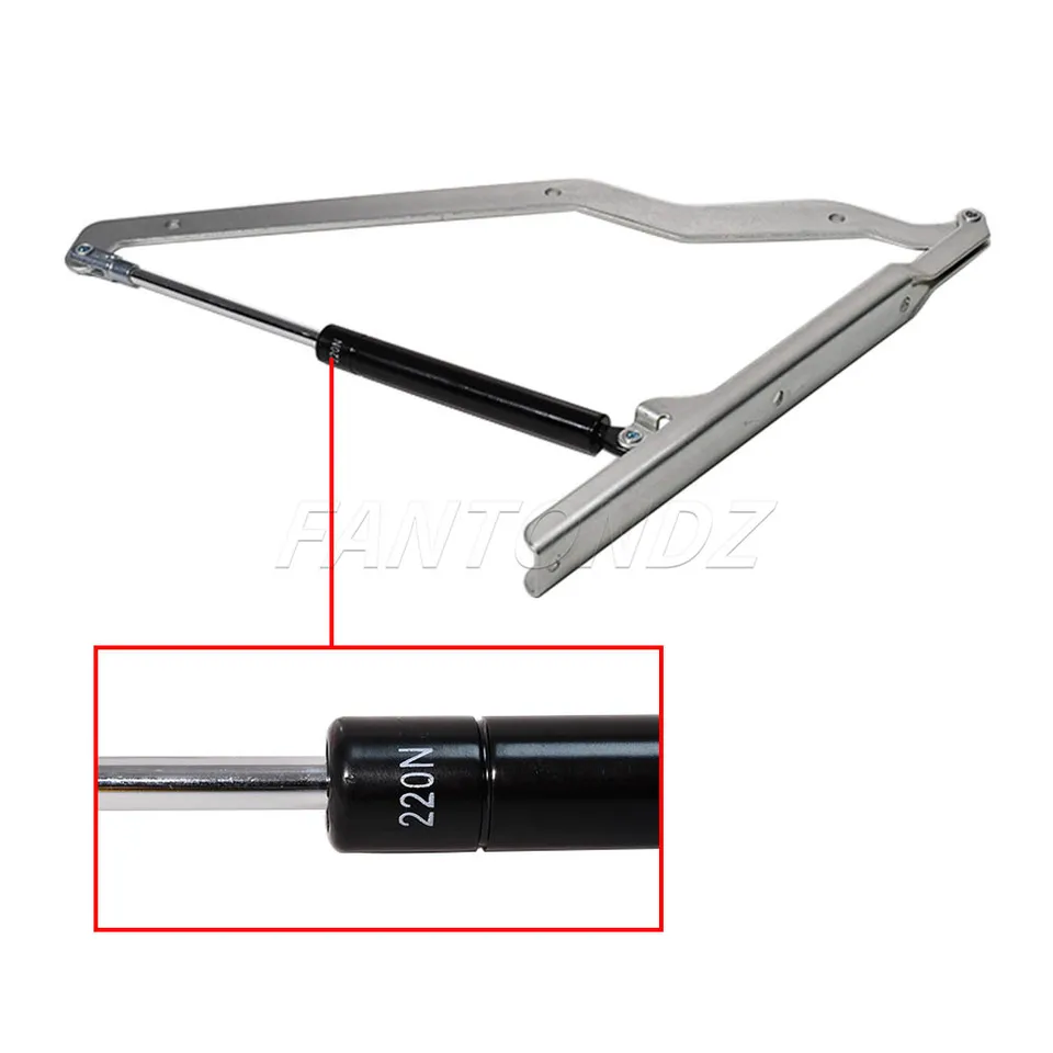 Keter Storage Box Hinges 2-Pack Hydraulic Deck Box Hinge Replacement ...