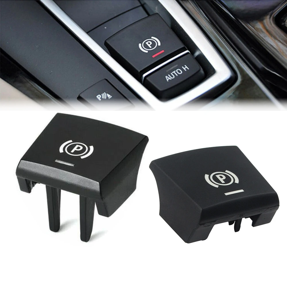 자동차 핸드 브레이크 주차 브레이크 P 버튼 스위치 커버 61312822518, BMW 5 7 F01 F02 F07 F10 ...